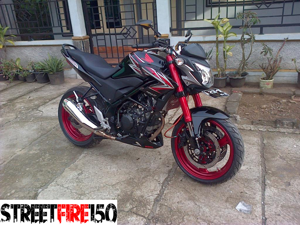 STREETFIRE-150: Modifikasi CB150R Berotot!