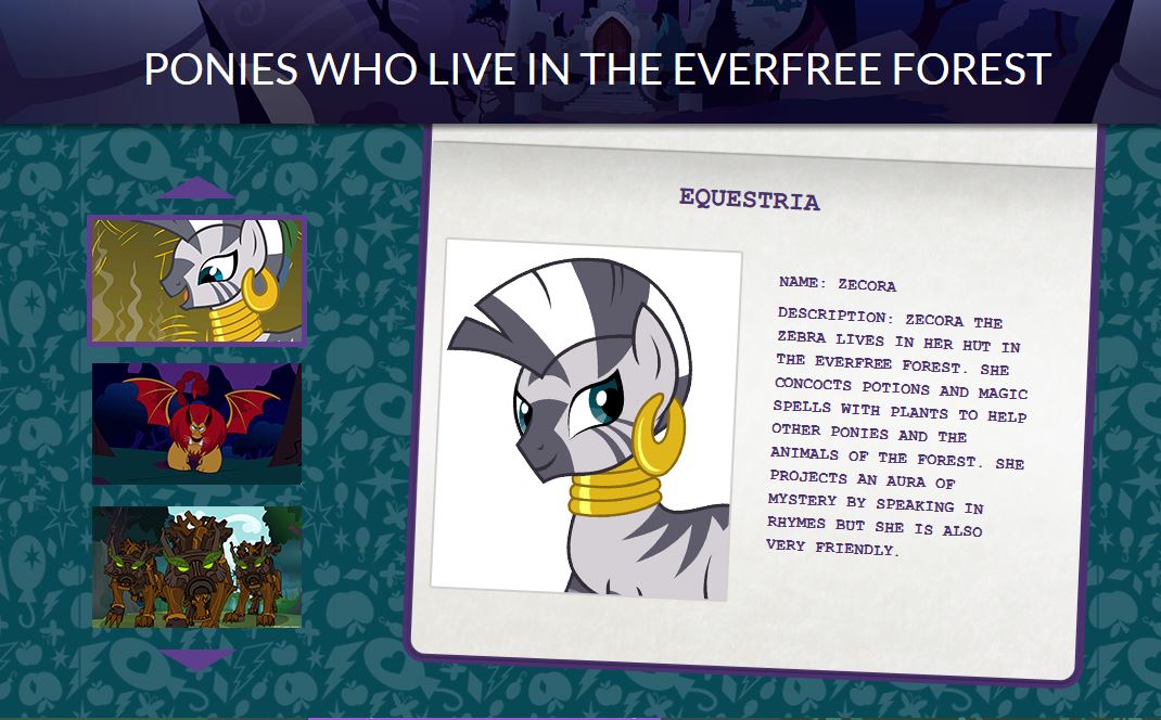 Equestria Daily - MLP Stuff!: Everfree Forest Added to Hasbro's Explore ...
