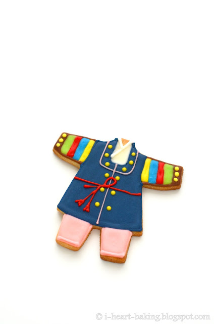 i heart baking!: korean hanbok cookies for a baby first birthday 'dol ...