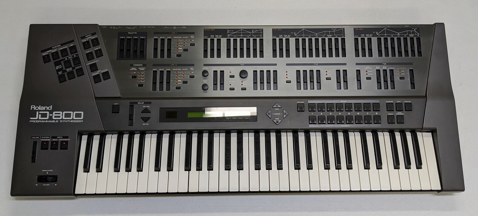 MATRIXSYNTH: Roland JD-800 Programmable Synthesizer SN ZC55029