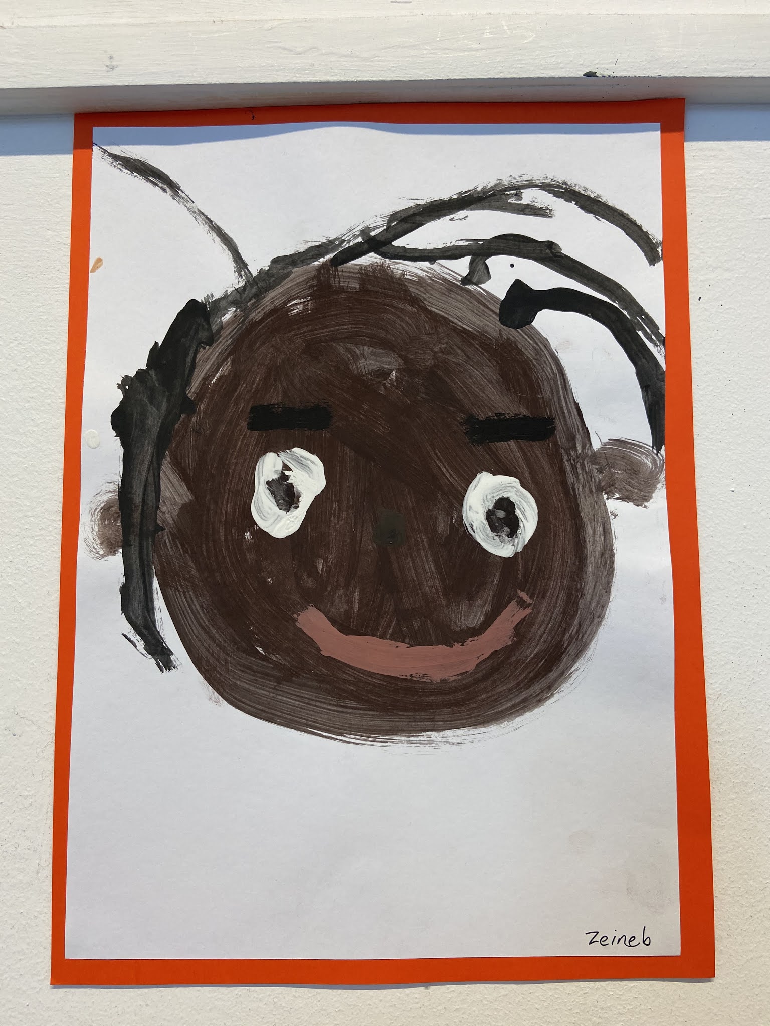Bannockburn Primary: Reception - Self-portraits in Pear Class