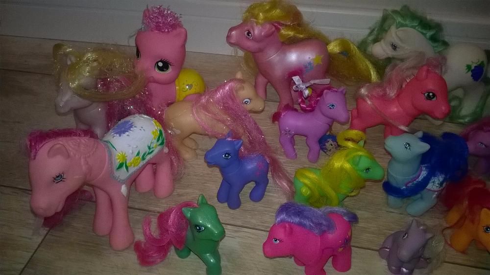Moja kolekcja MY LITTLE PONY i innych zabawek: Kucyki,które można było ...