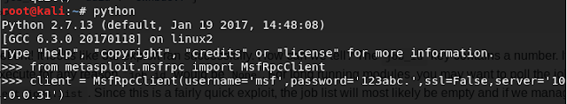 Un informático en el lado del mal: Python & Metasploit: Librería ...