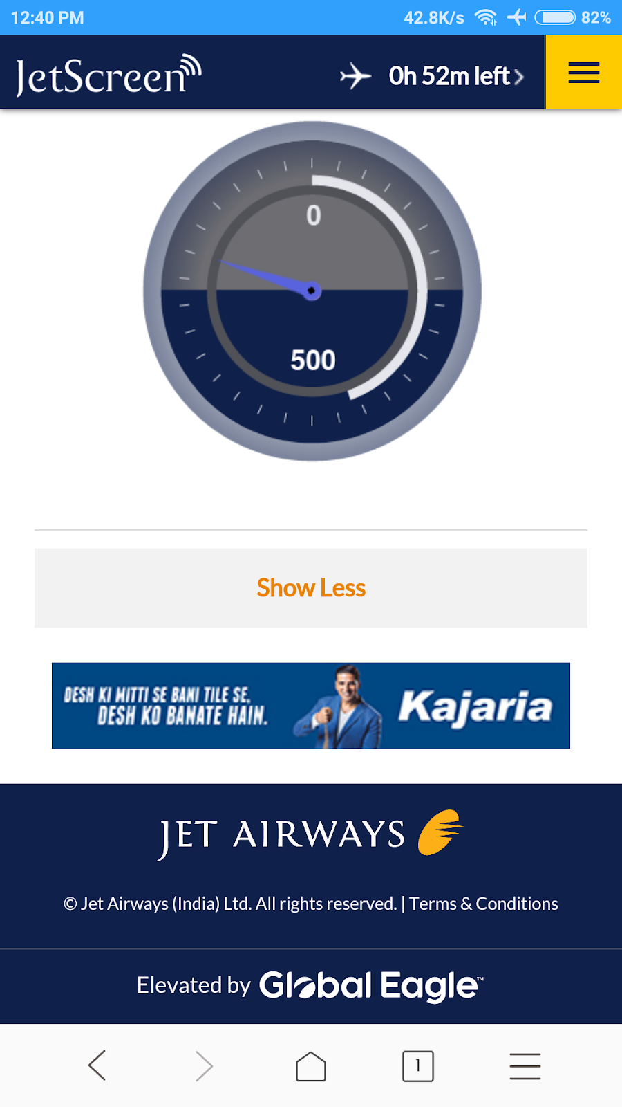 RDB's Blog: JetScreen Offers in-Flight Entertainment on Jet Airways