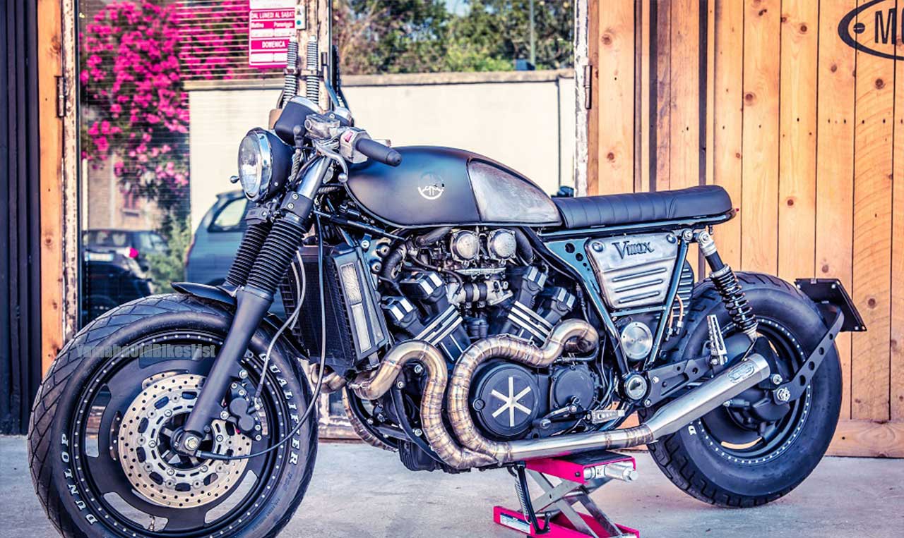 Yamaha V Max Into an Old School Cafe Racer - Yamaha Old Bikes List