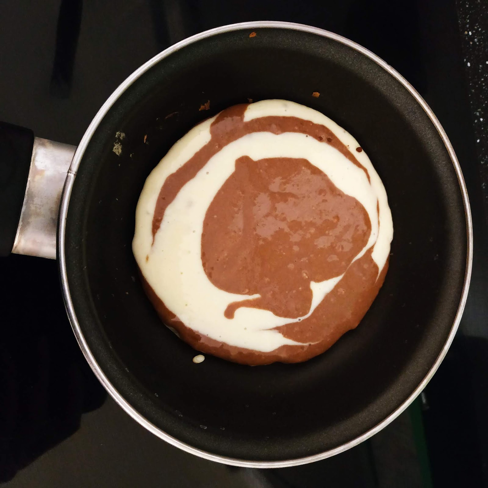 Pancake Bi-colore Vanille / Chocolat