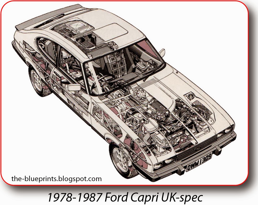 Vector Blueprints - Cars, Trucks, Busses and others: Ford - Illustrations