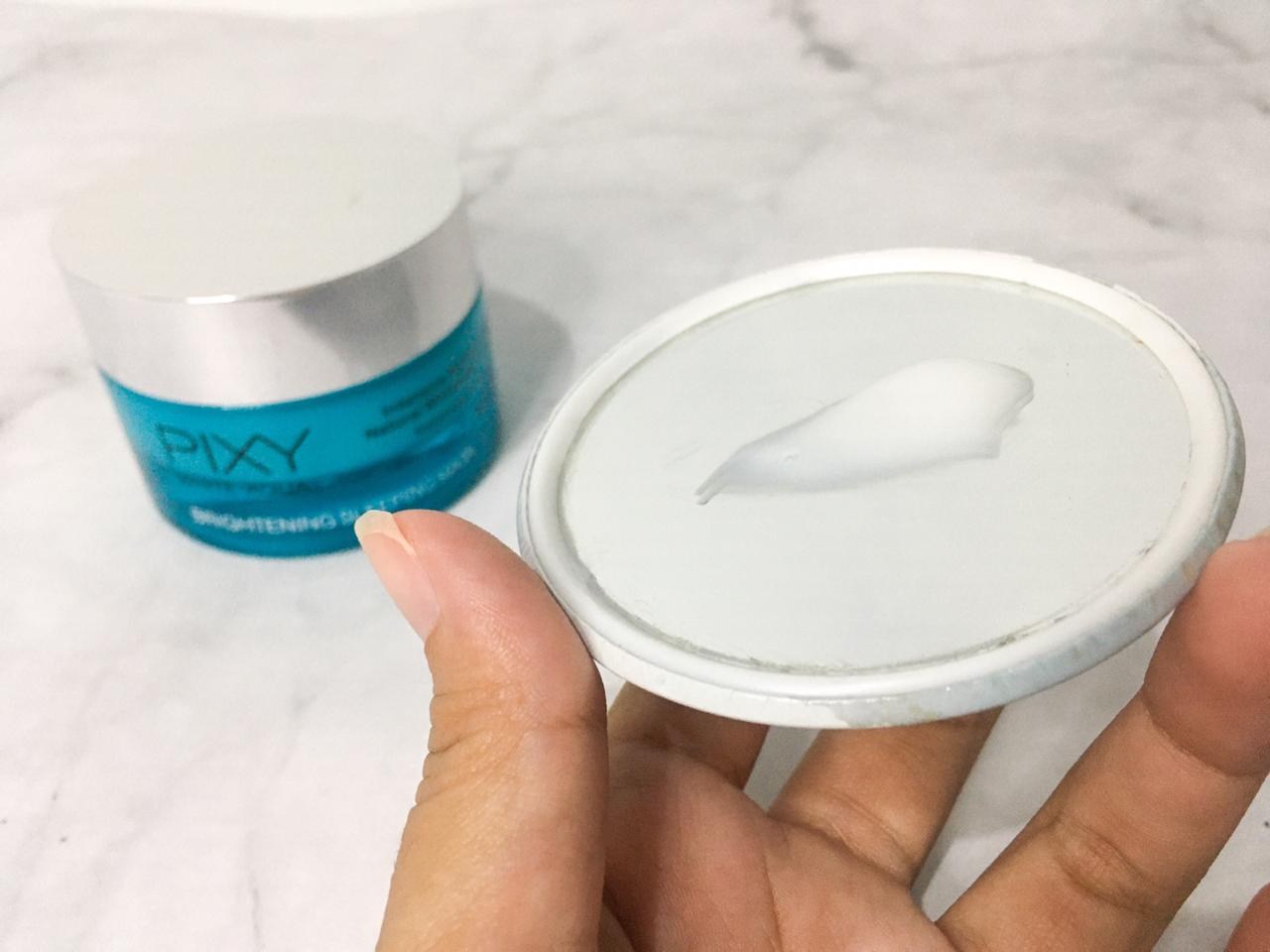 Review PIXY White Aqua Brightening Sleeping Mask - Andayani Rhani