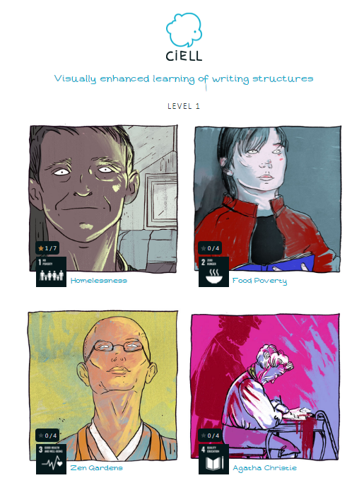 English Elda: Comics for Inclusive English Language Learning