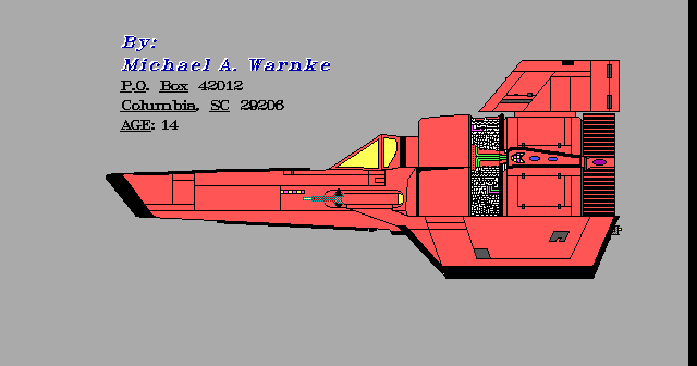 Viper ship from Battlestar Galactica