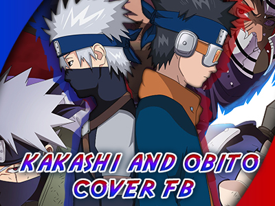 Kakashi and Obito Cover FB - Setyawan Evolution