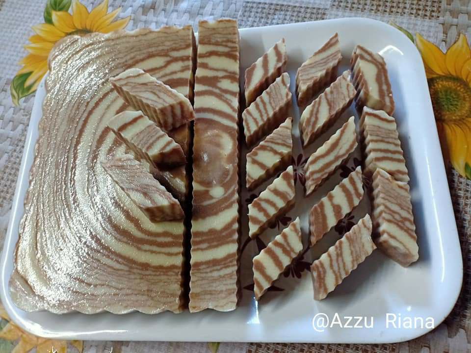 Resepi Puding Milo Marble Sedap, Pencuci Mulut Yang Lemak Manis Dan ...