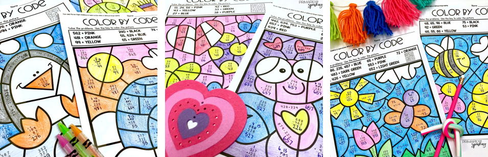 Color by Code | Primarily Speaking