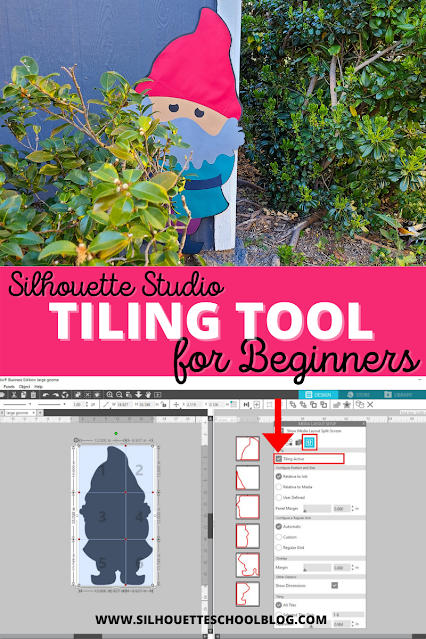 Silhouette Studio Tiling Tool Tutorial: How to Use for Oversized ...