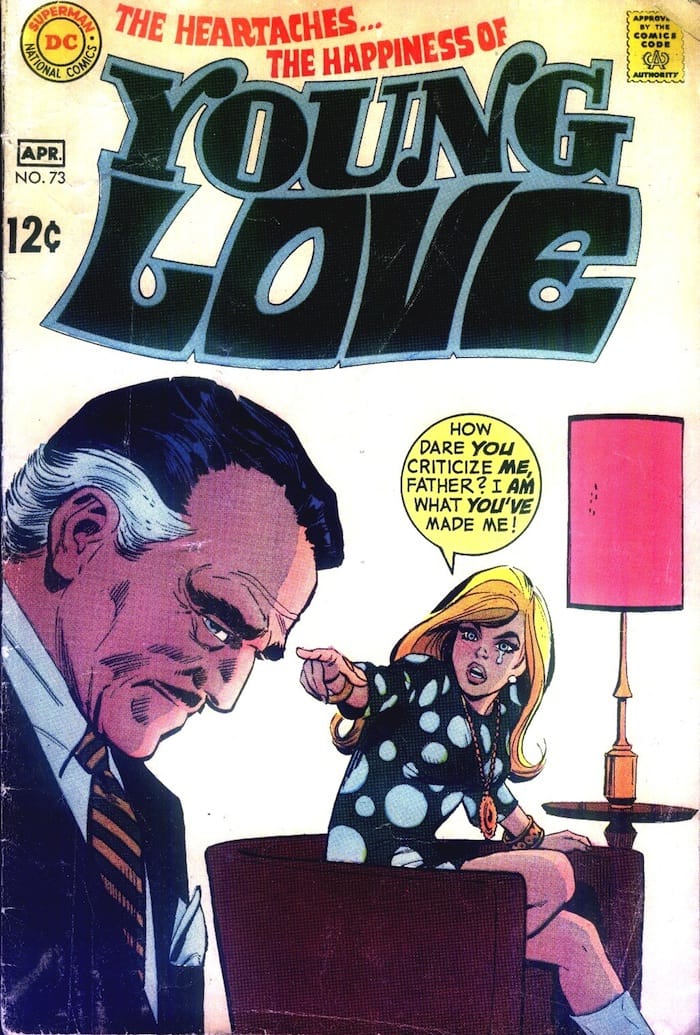 Young Love v3 #73 - Alex Toth art - Pencil Ink