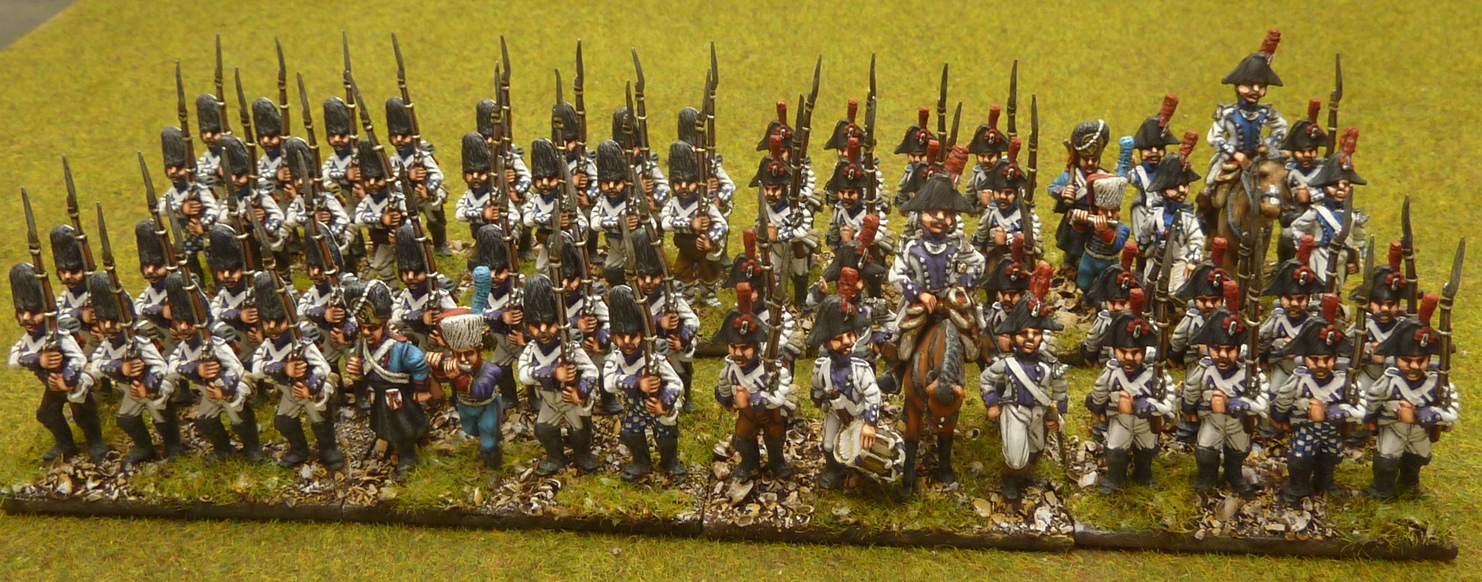 Lace 'n Big Hats: 28mm Napoleonic Spanish Line infantry and Foreign ...