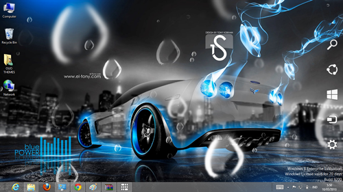 Super Car Crystal Effect Theme For Windows 7 And 8 | Ouo Themes