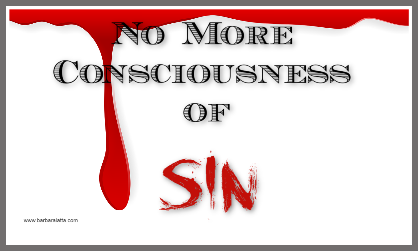 Navigating Life's Curves : No More Consciousness of Sin