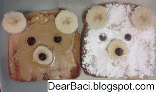 Dear Baci: Bear and Polar Bear Toast