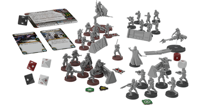 Mezmaron's Lair: Star Wars: Legion Starter Set Contents