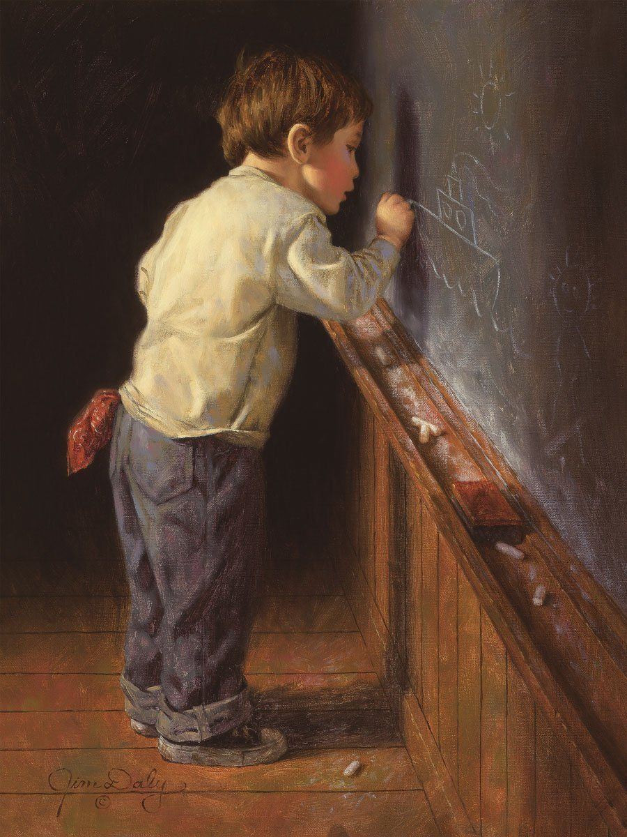 Jim Daley, 1951 | Genre painter | Tutt'Art@