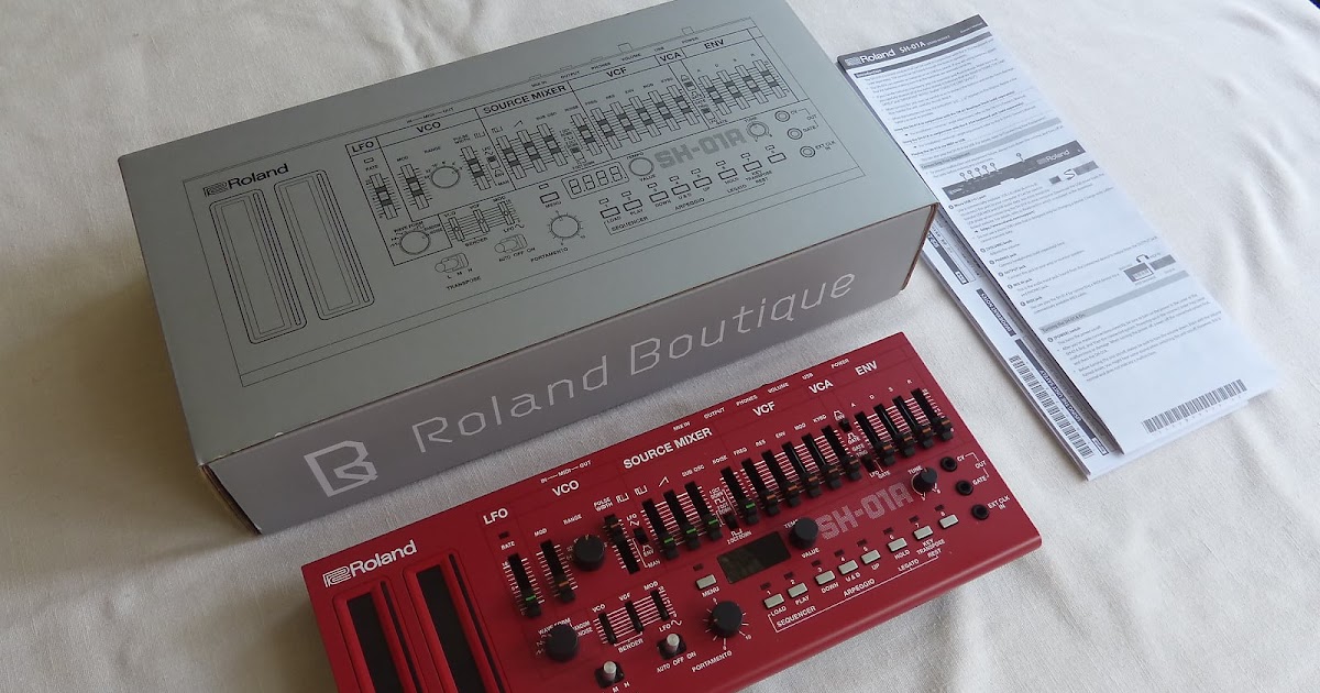 MATRIXSYNTH: Roland Boutique SH-01A - Red