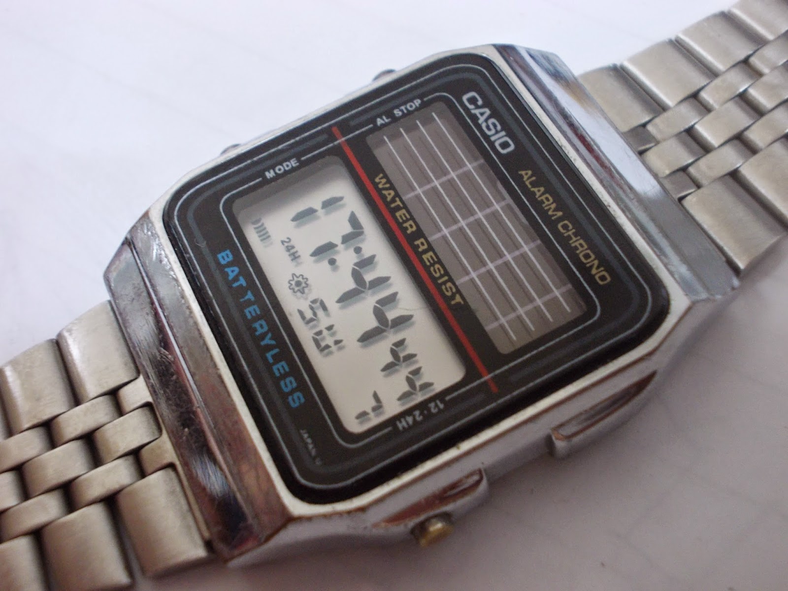vintage watches: Casio Batteryless Japan RM 150 SOLD