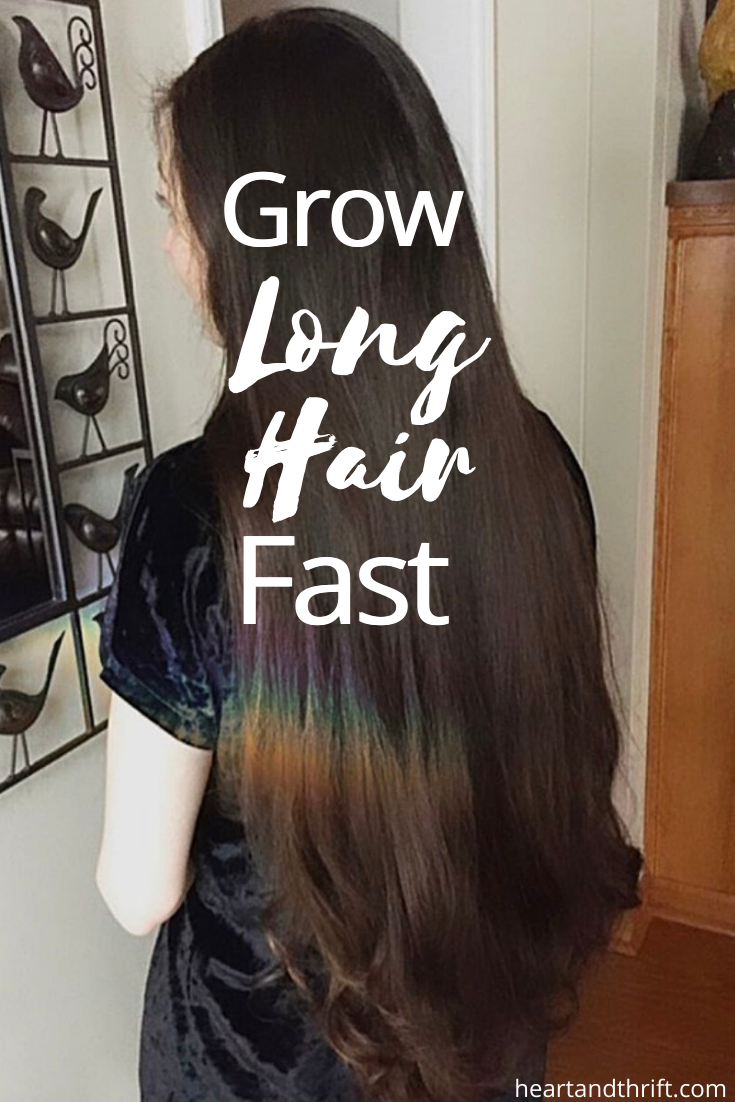 Heart & Thrift: Best Long Hair Tips to Grow Healthy Hair