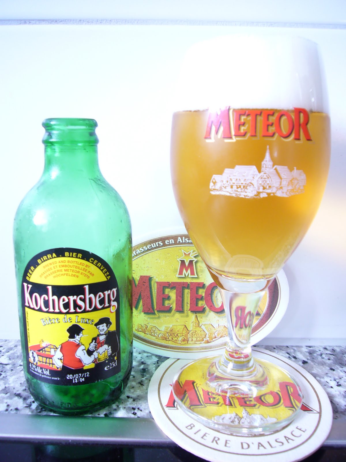 An- und Bemerkungen: Bier 83: Kochersberg Bière de Luxe (Meteor)