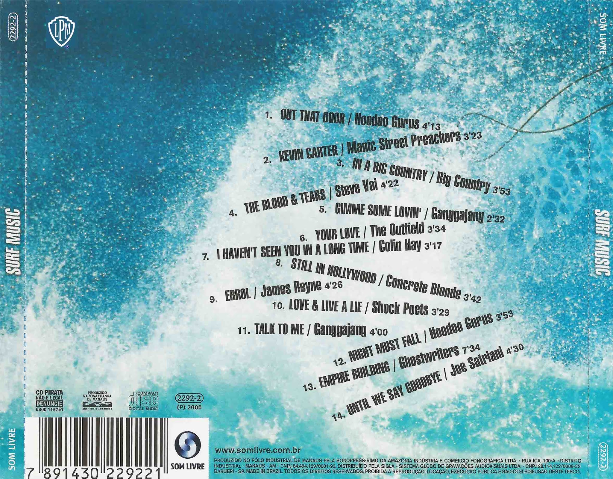 LA PLAYA MUSIC - OLDIES: SURF MUSIC - VOLUME 2 - VARIOUS ARTISTS (2000)