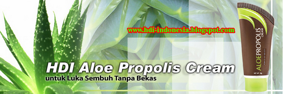 XTRACT NATURE TOKOBAGUS HERBAL: HDI Aloe Propolis Cream