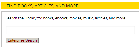 Spotlight on ...: Help with Searching for Library Resources