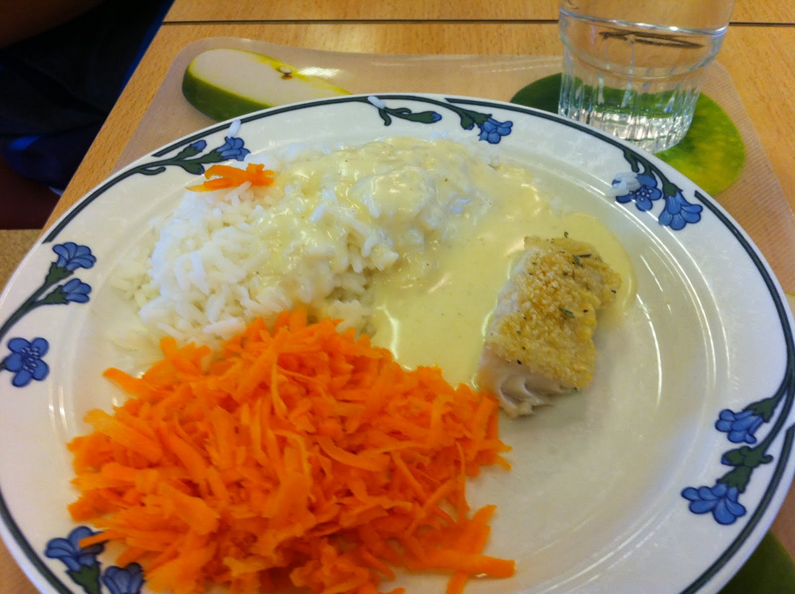 sabinas skolblogg: ungsbakad fisk med ris och sås