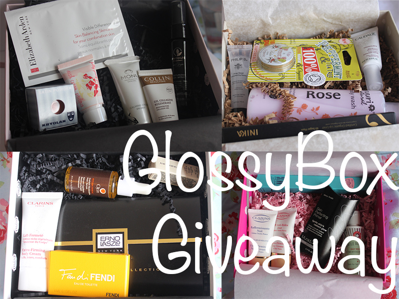 Glossy Box Giveaway - A LITTLE OBSESSED