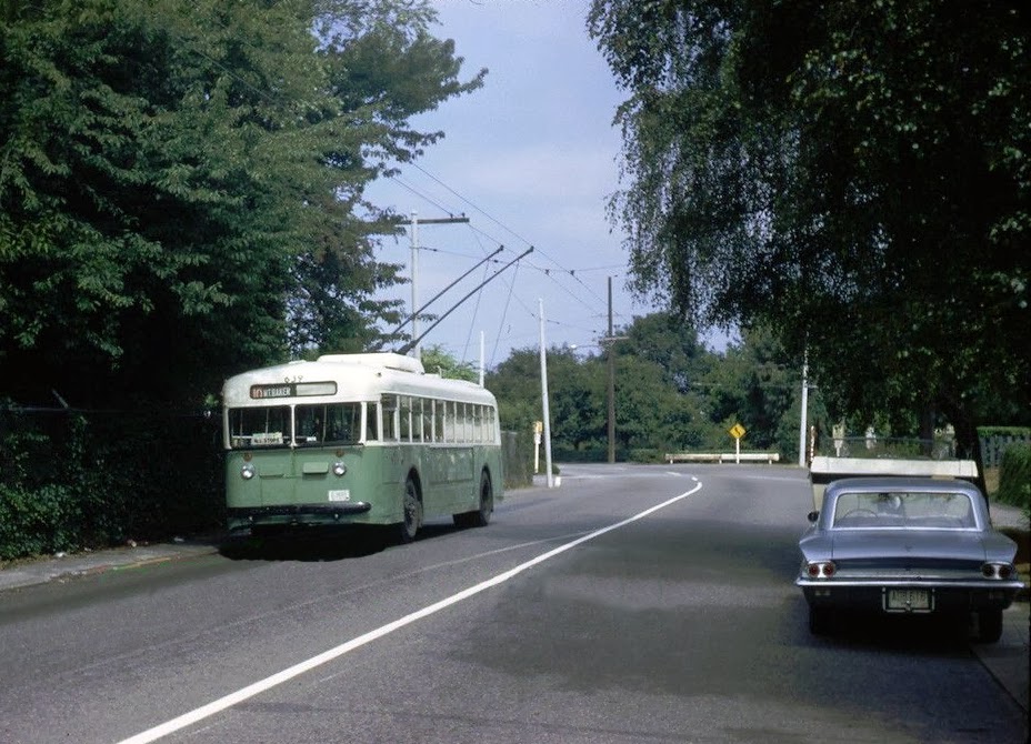 transpress nz: early 1940s trolley bus, Seattle, Washington