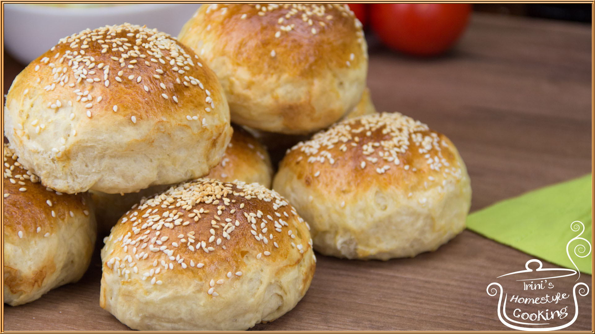 Αφρατα ψωμακια για Burger!!!