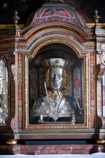ORTHODOX CHRISTIANITY THEN AND NOW: The Skull of Saint Sebastian in Bavaria
