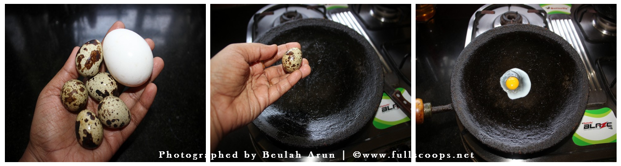 Quail Fried Eggs ~ Full Scoops - A food blog with easy,simple & tasty ...