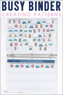 Busy Binder Activities | Lets Play.Learn.Grow