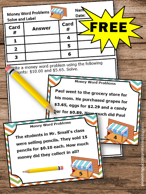 2nd 3rd 4th Grade Math Money Word Problems 2nd-3rd-4th-grade-math-money-word-problems