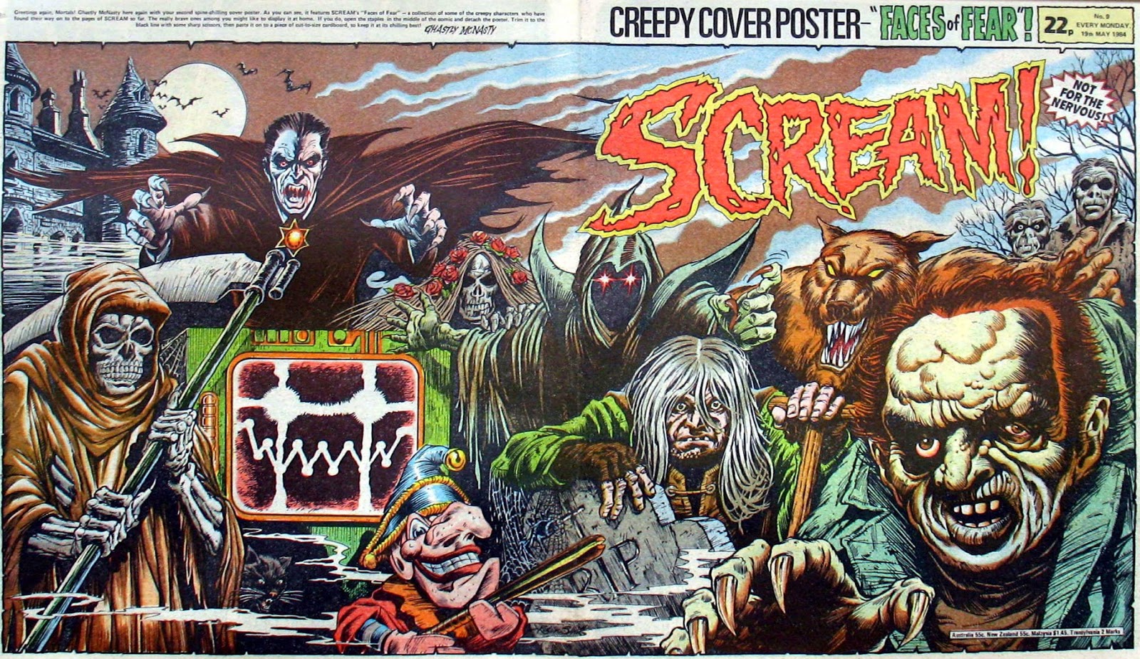 CRIVENS! COMICS & STUFF!: PART TWO OF SCREAM! COVER GALLERY...