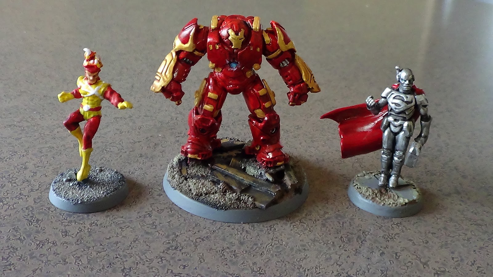 Lead Capes - A Superhero Wargames Blog: Miniatures Finished - 24/10/17