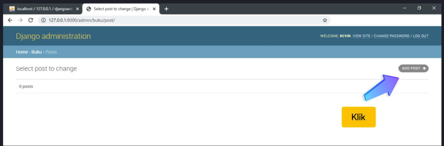 Django Framework - Membuat Model dan Menampilkan Data ke Views - Contoh ...