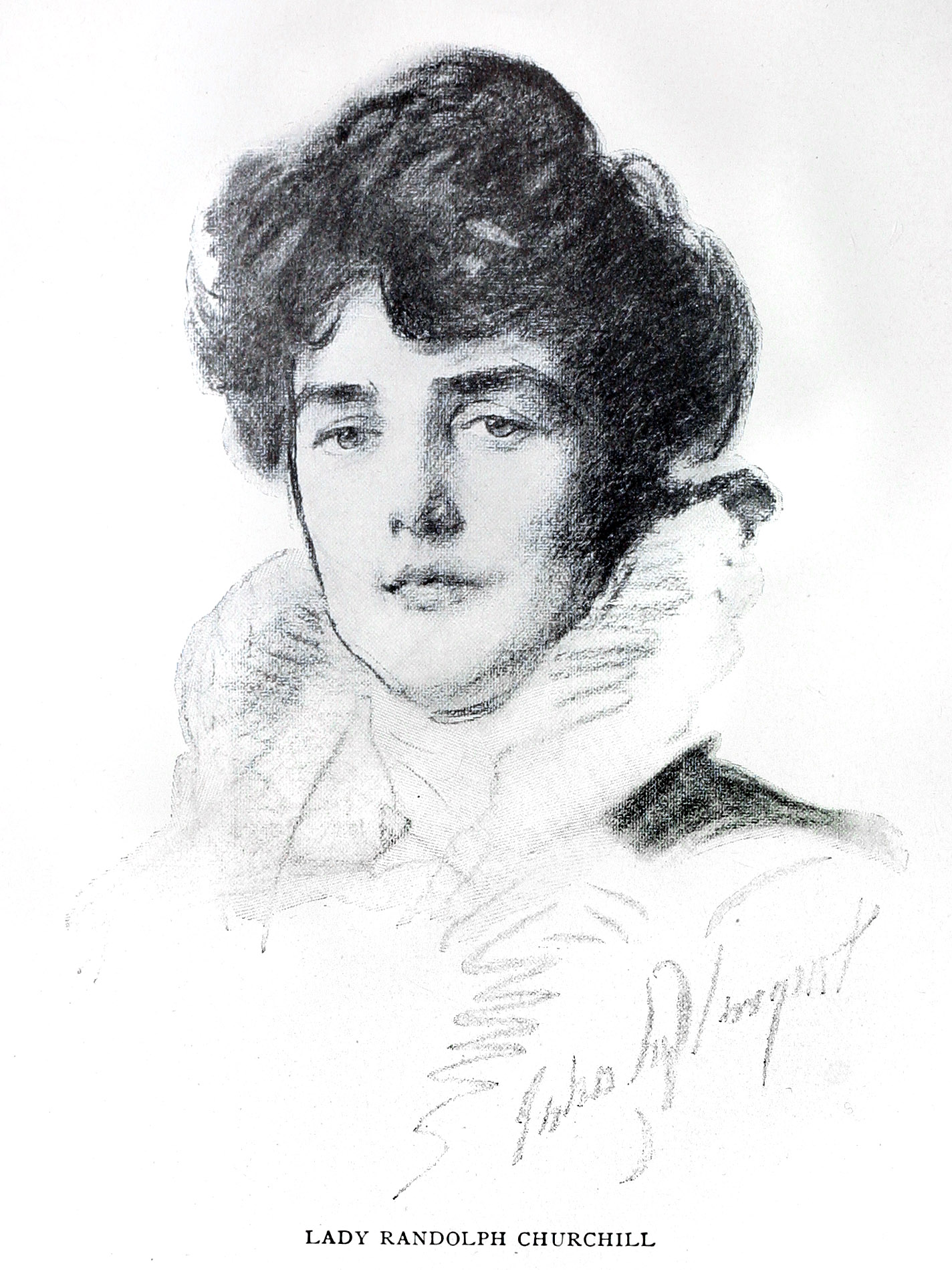 The Portrait Gallery: Jenny, Lady Randolph Churchill