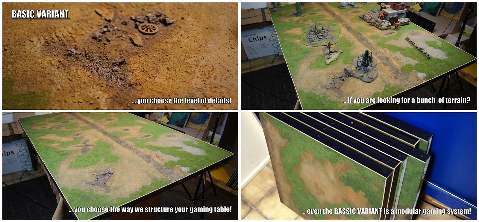 MINIATURE WARGAMING TABLE