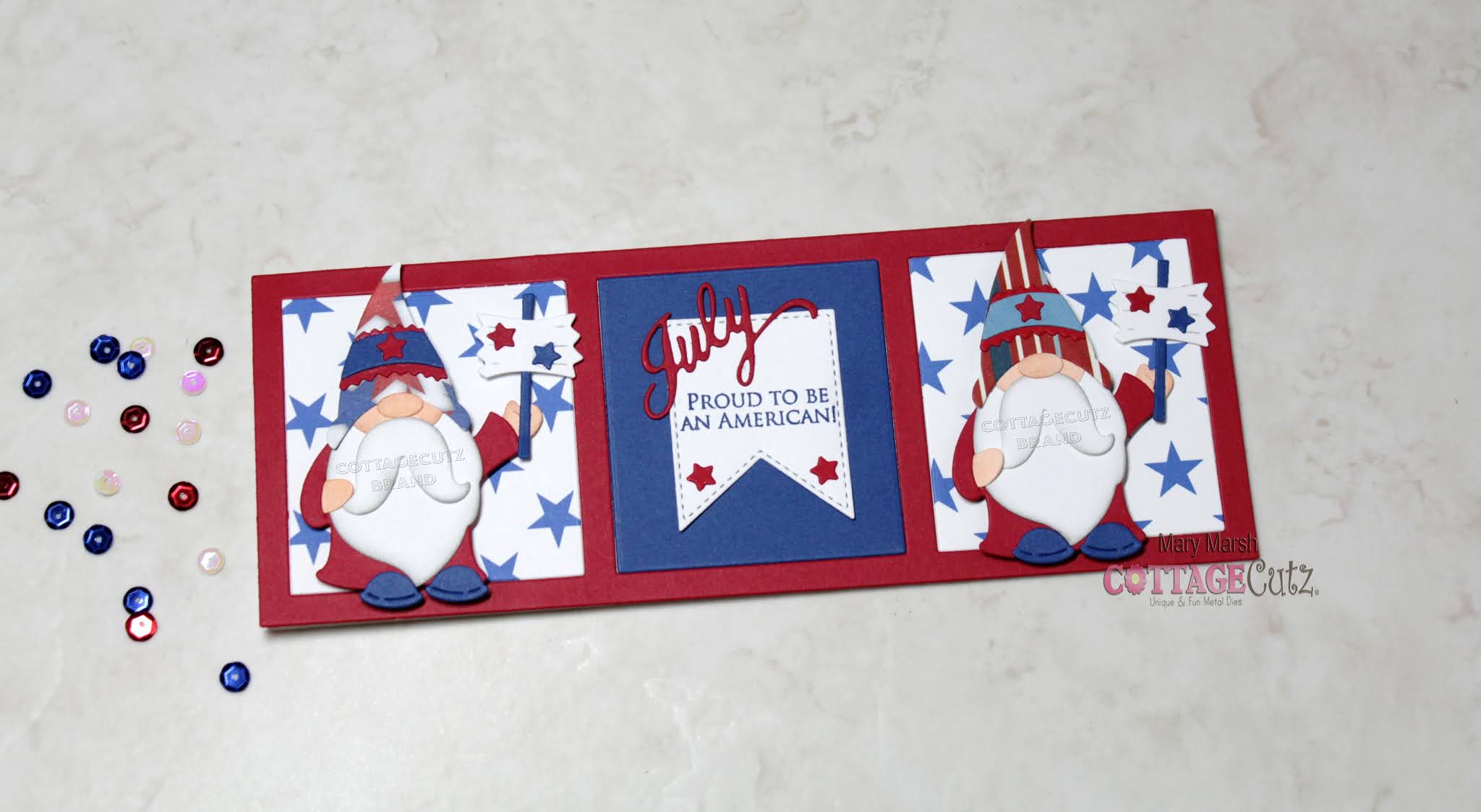 CottageCutz: Patriotic Gnomes