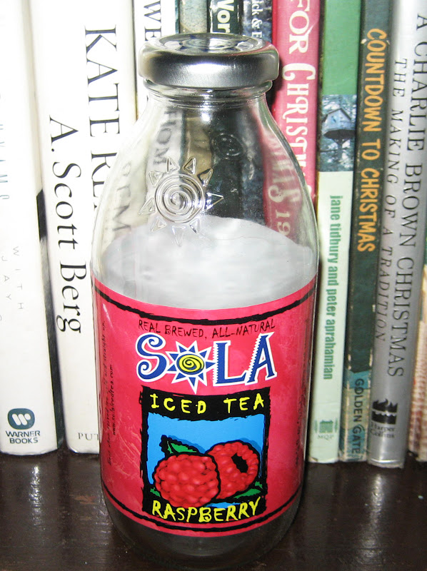 Percy's Bottle Collection: Sola Iced Tea Raspberry