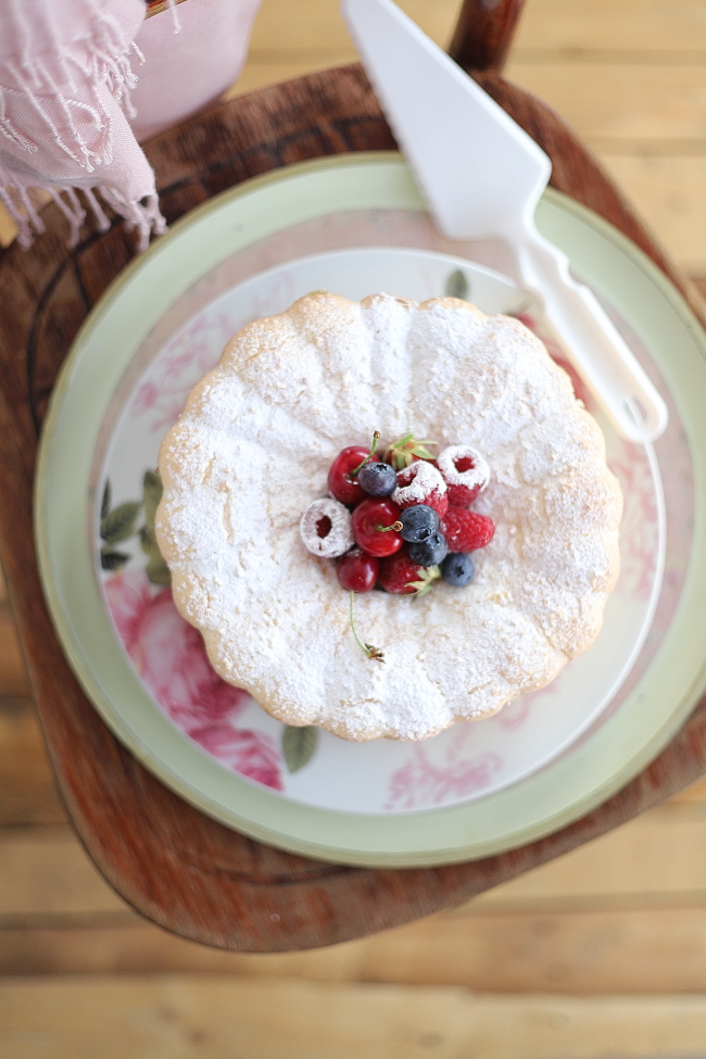 Charlotte aux fruits rouges