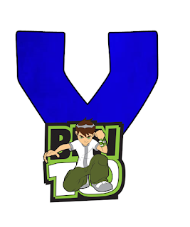 Kits imprimibles gratis : Abecedario Ben 10