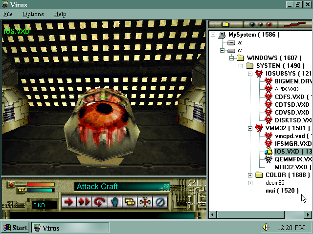 The Collection Chamber: VIRUS: THE GAME